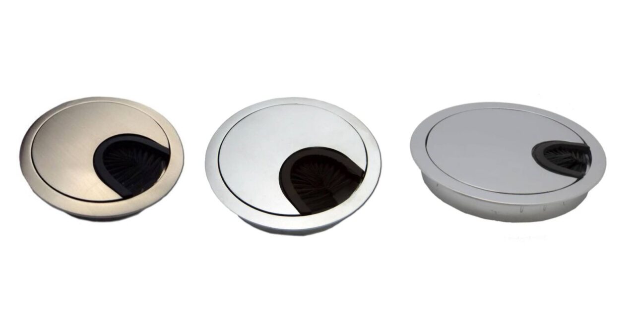 Round Desk Grommets | Eurofit Systems